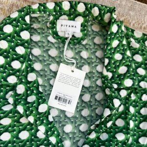 Piyama | Intimates & Sleepwear | Piyama Peta Rattan Cane Green Long ...